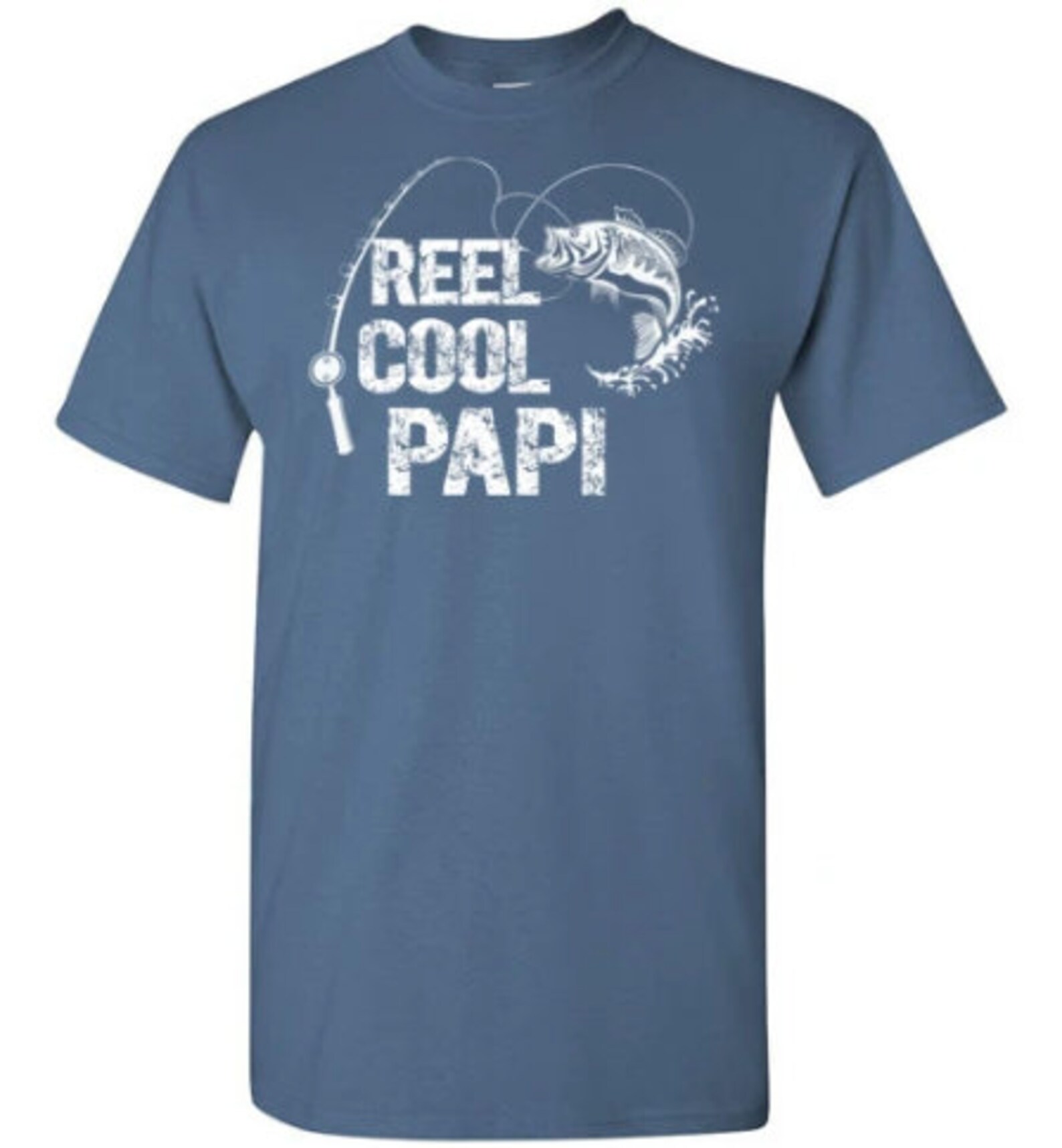 Reel Cool Papi Shirt for Men Papi Fishing Shirts Papi | Etsy
