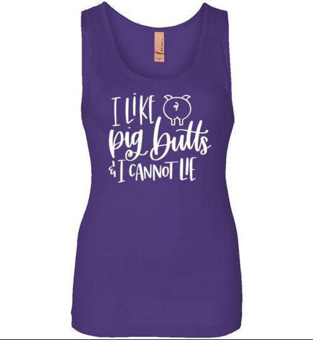 I Like Pig Butts and I Cannot Lie Tank Top for Women | Pig Gift | Pig ...