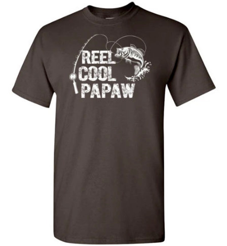 Reel Cool Papaw Shirt for Men Papaw Fishing Shirts Fishing | Etsy