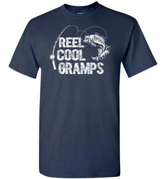 Reel Cool Gramps Shirt for Men Gramps Fishing Shirts | Etsy
