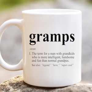 Gramps Definition Coffee Mug | Gramps Definition | Gramps Defined ...