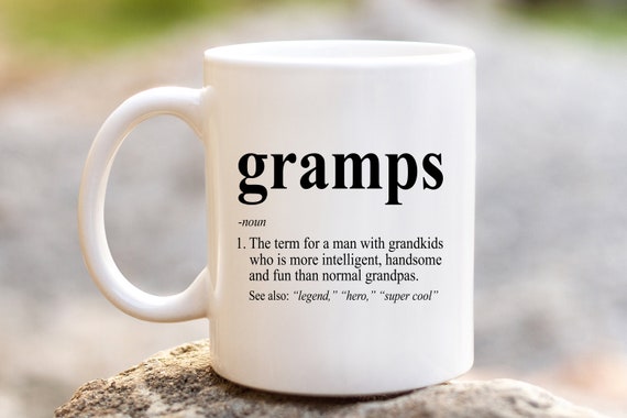 Gramps Definition Coffee Mug Gramps Definition Gramps | Etsy