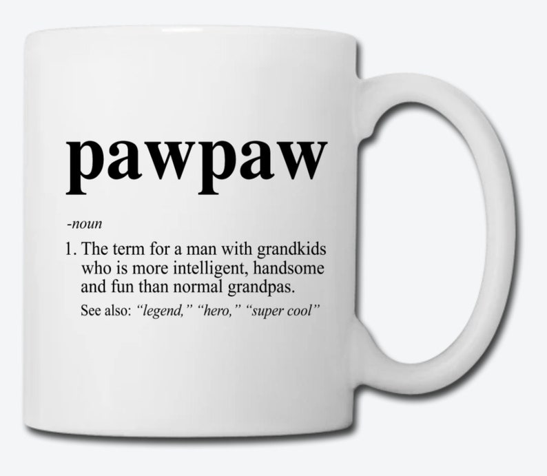 Pawpaw Definition Coffee Mug Paw Paw Definition Pawpaw | Etsy