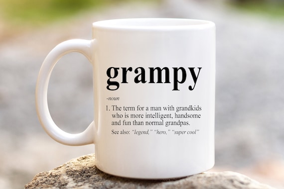 Grampy Definition Coffee Mug Grampy Definition Grampy | Etsy