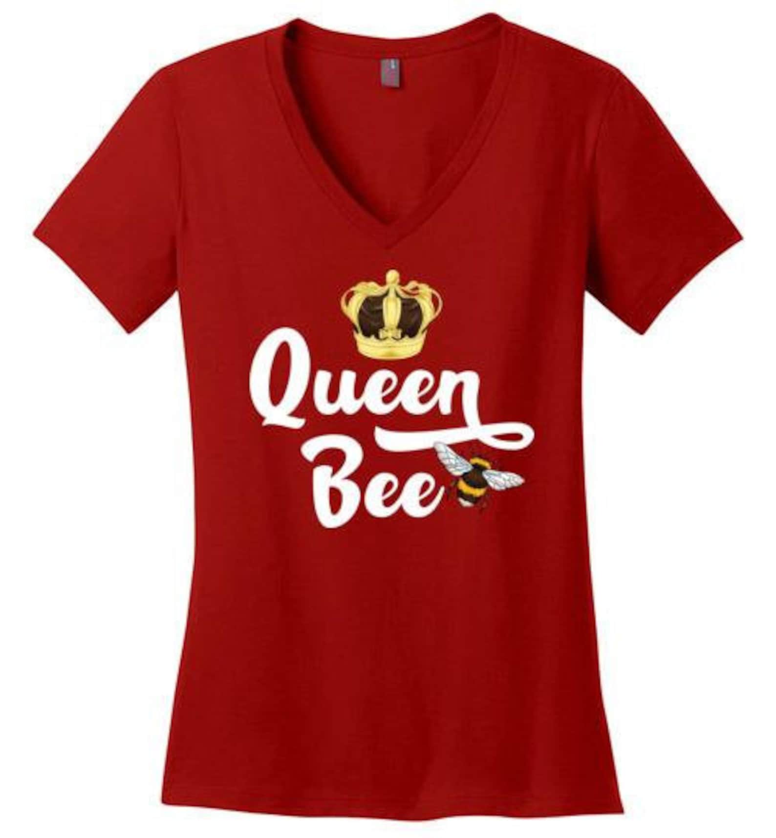 Queen Bee V-neck Shirt | Queen Bee V Neck T-shirt | Queen Bee Top ...