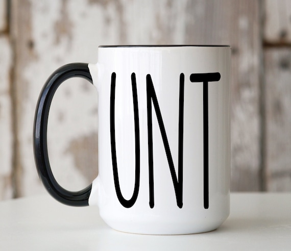 Unt Mug With Handle Funny Offensive Adult Humor Bad Swear - Etsy