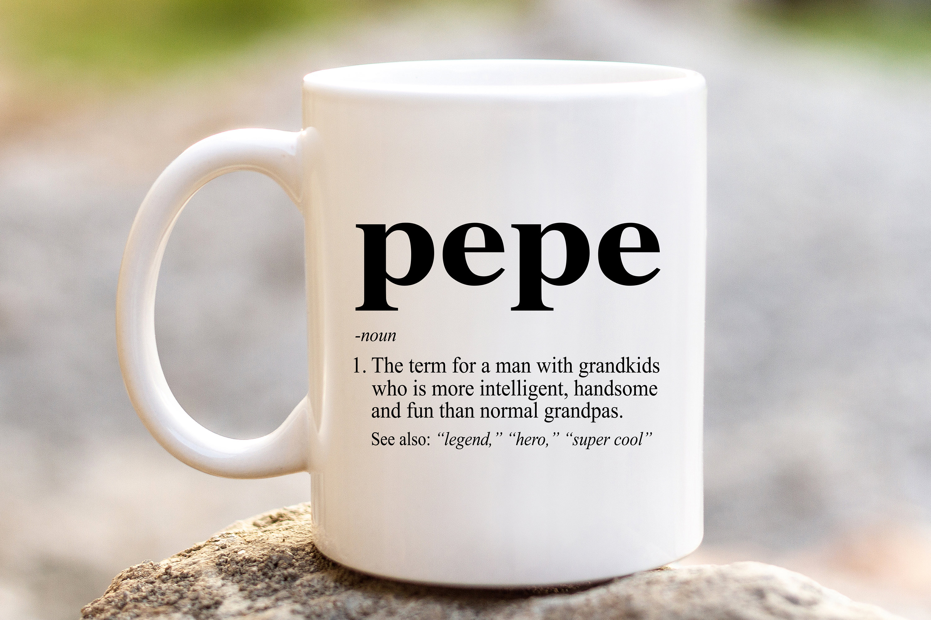 Pepe Definition Coffee Mug Pepe Defined Cup Funny Birthday - Etsy Nederland