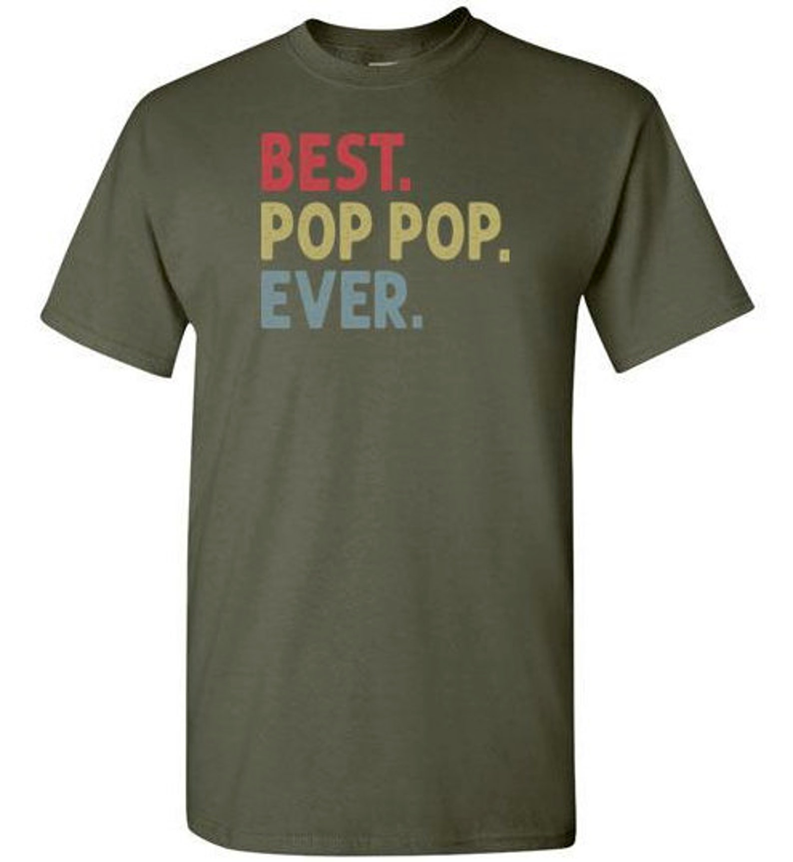 Best Pop Pop Ever Shirt for Men Pop Pop Shirt Pop Pop | Etsy