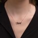 Rachel Name Necklace 14K Gold - 14K Rose Gold - 14K White Gold - Rachel ...