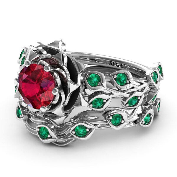 Anniversary Ring Set - Etsy