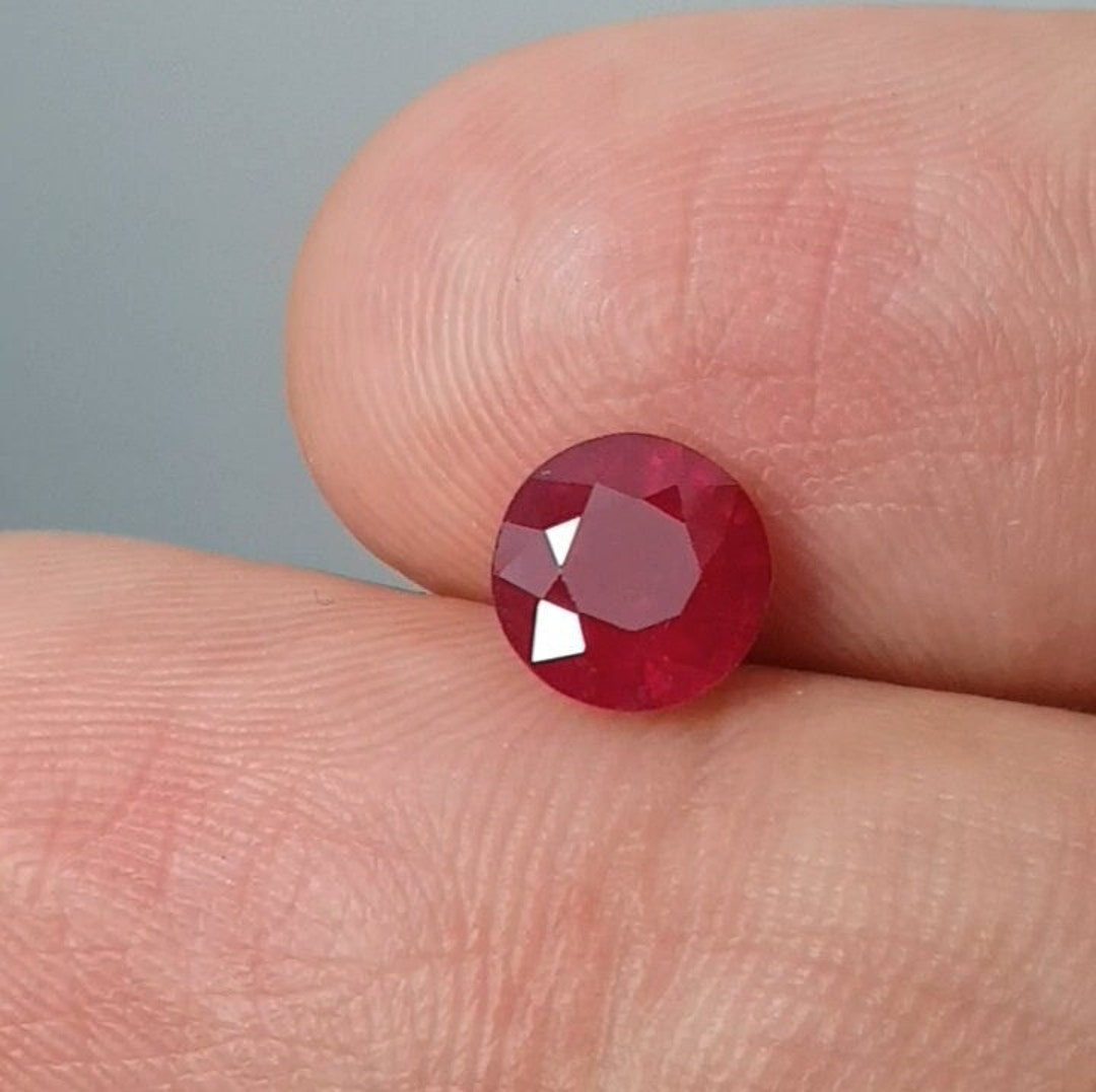 Loose Natural Ruby, Natural Ruby, Buy Natural Ruby, Round Ruby, Round ...