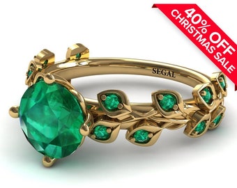 Lab Created Gold Ring - Etsy