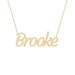 Caroline Name Necklace Gold - Etsy