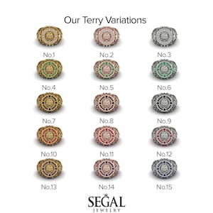 Signet Ring Ruby for Men Lion Ring Gold 14K-18K Yellow Gold Rings ...