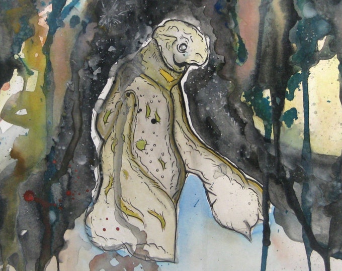 Weird Art, Creative Art, Aliens, Weird Turtle, Monsters, Creature ...