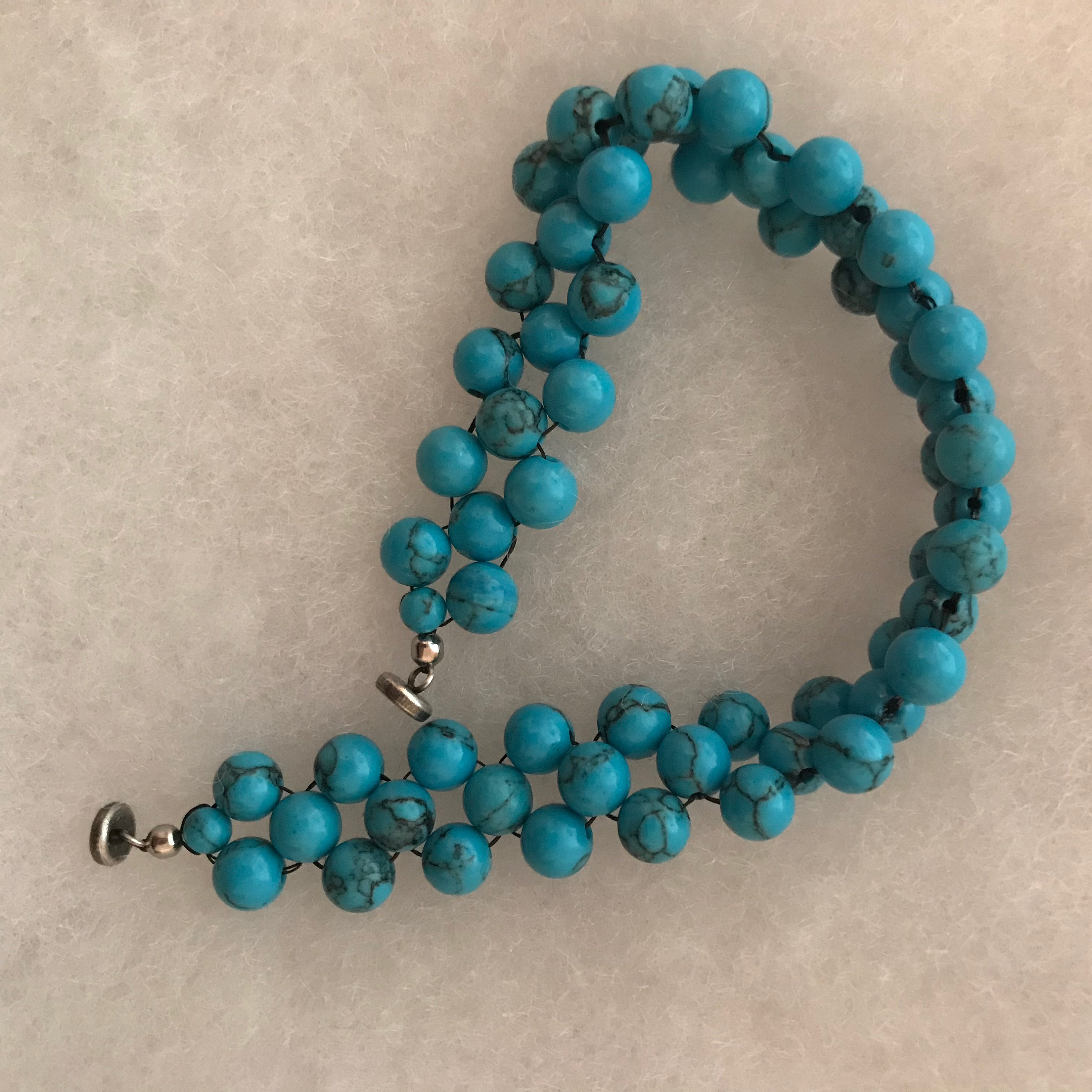 Pulsera turquesa: Magnesita turquesa - Etsy España