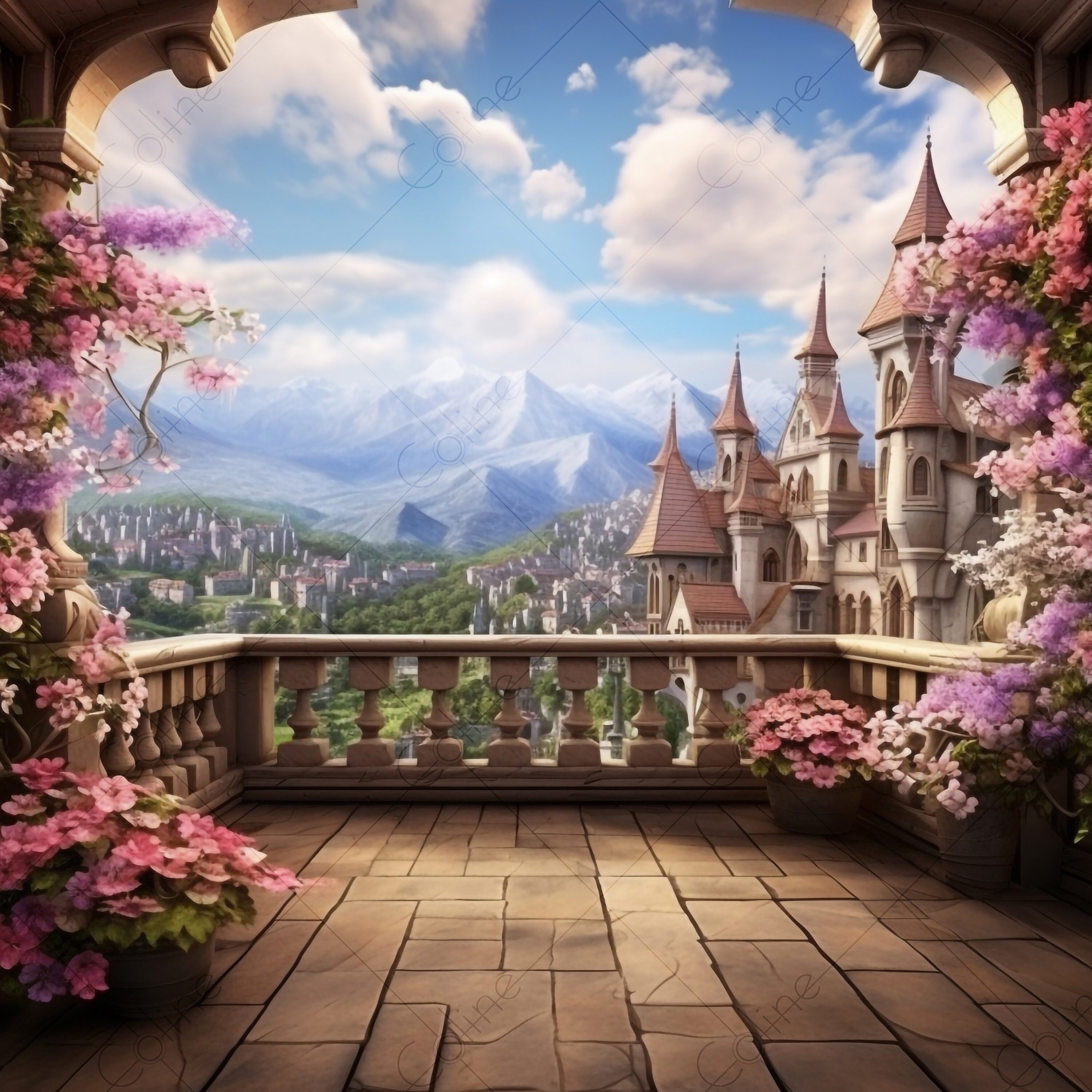 10 Roof Backdrops Bundle JPG Files, Mockup Background, JPG Digital ...