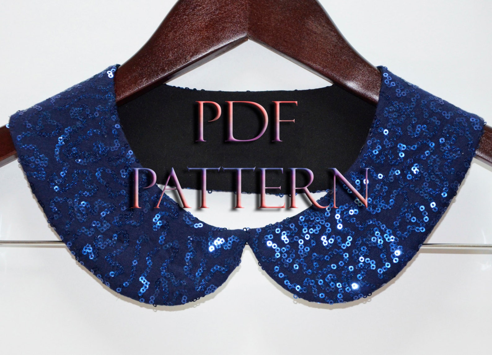 DIY Peter Pan Collar Necklace PDF Pattern Sewing - Etsy