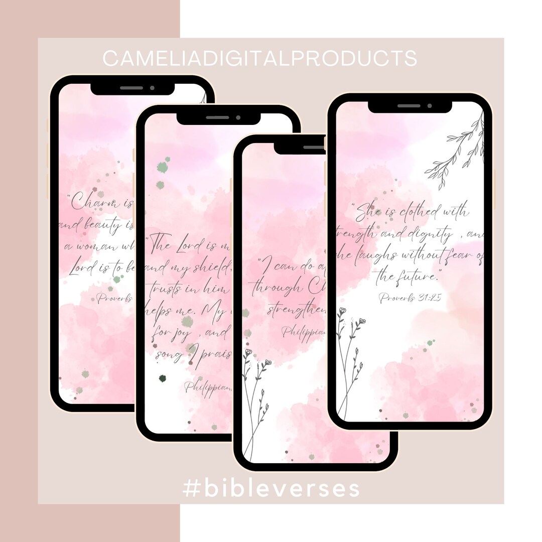 Bible Verses for Phone Lock Screen or Background - Etsy