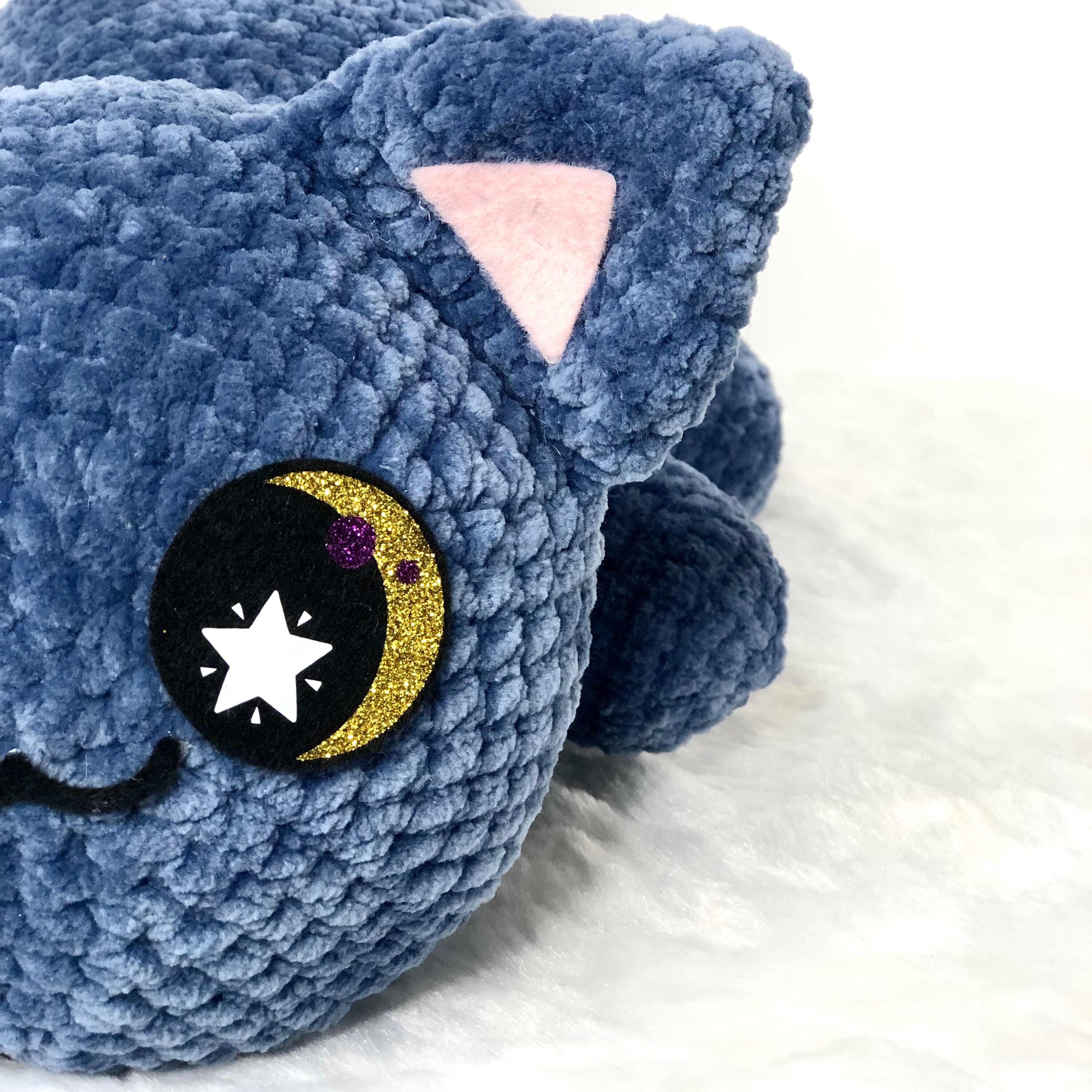 Crochet Cat Pattern, Felt Eye SVG for Amigurimi, Crochet Pattern, Cute ...
