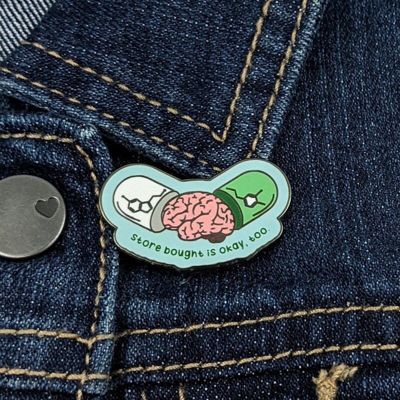 Mental Health Pin - Etsy