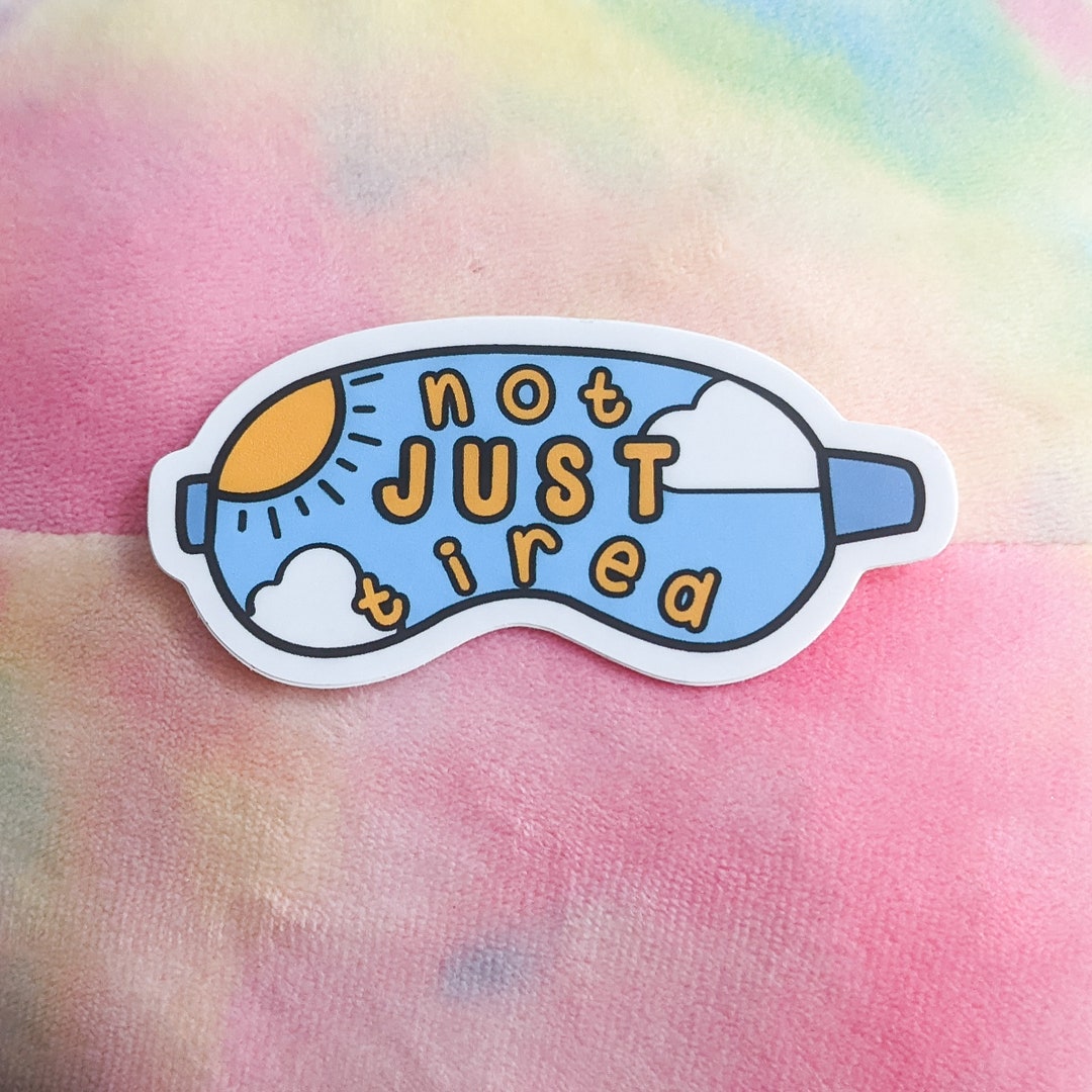 CHRONIC FATIGUE Sticker - Chronic Fatigue Syndrome Sticker, Chronic ...