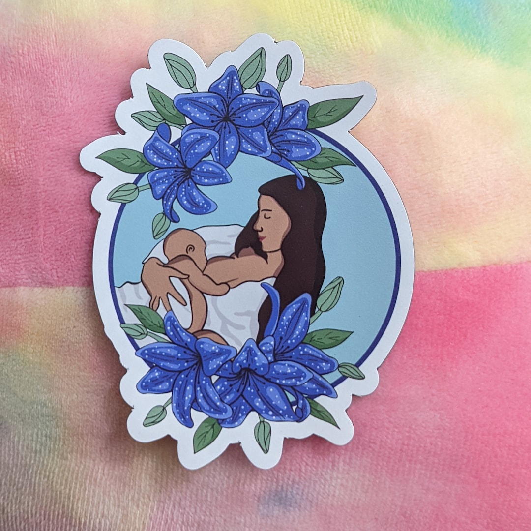 BREASTFEEDING BABY MAGNET - Breastfeeding Support Magnet, New Mom ...