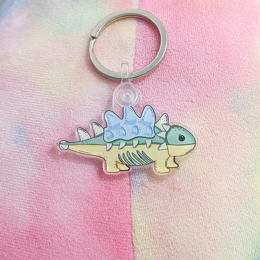 ANKYLOSAURUS Adorable Cute Keychain for Ankylosing Spondylitis (AS ...
