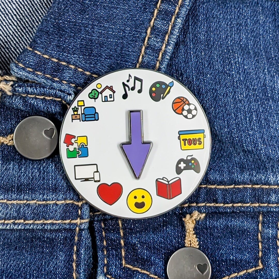 NONVERBAL COMMUNICATION Pecs Pin - "activities" Pin, Autism Pin ...