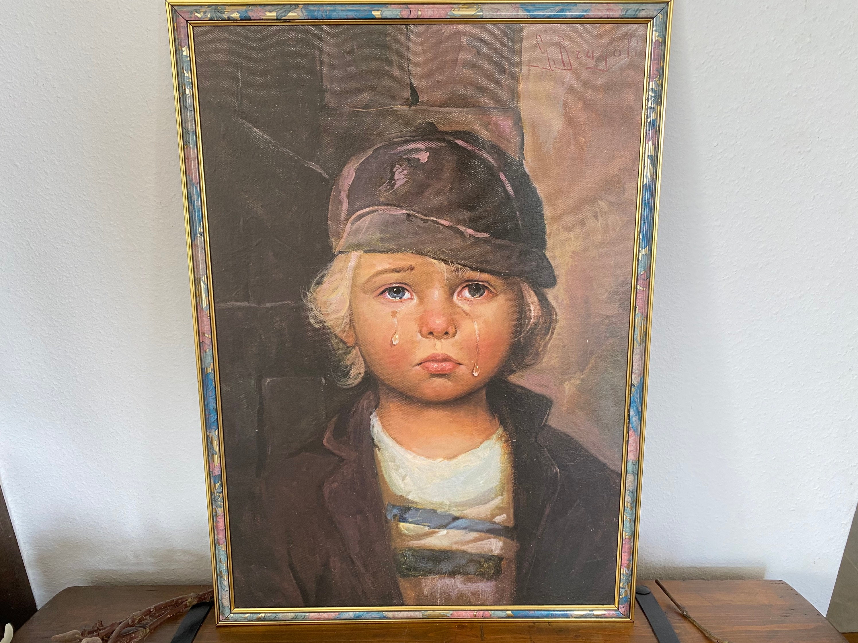 The Crying Boy Bruno Amadio