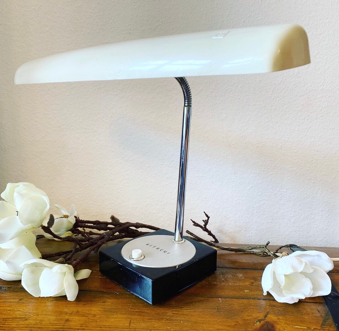 60s Hitachi Moon Light 506, Desk Lamp Table Lamp - Etsy