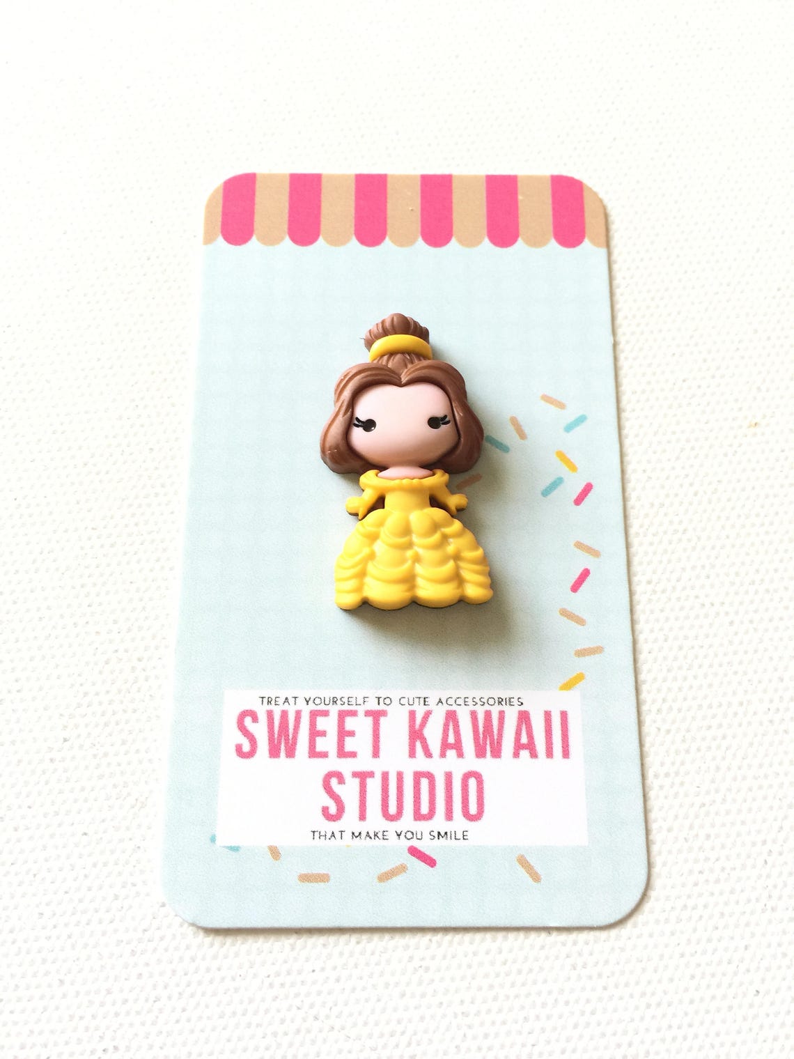 Belle Pin Cute Belle Pin Beauty and the Beast Disney | Etsy