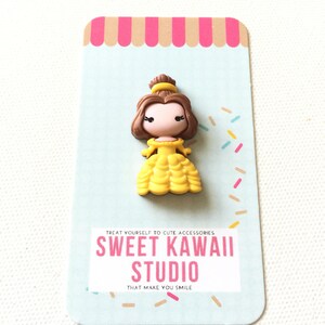 Belle Pin, Cute Belle Pin, Beauty and the Beast, Disney Inspired ...
