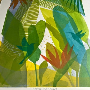 Tropical Shapes - Etsy