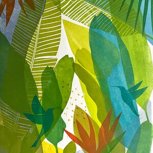 Tropical Shapes - Etsy