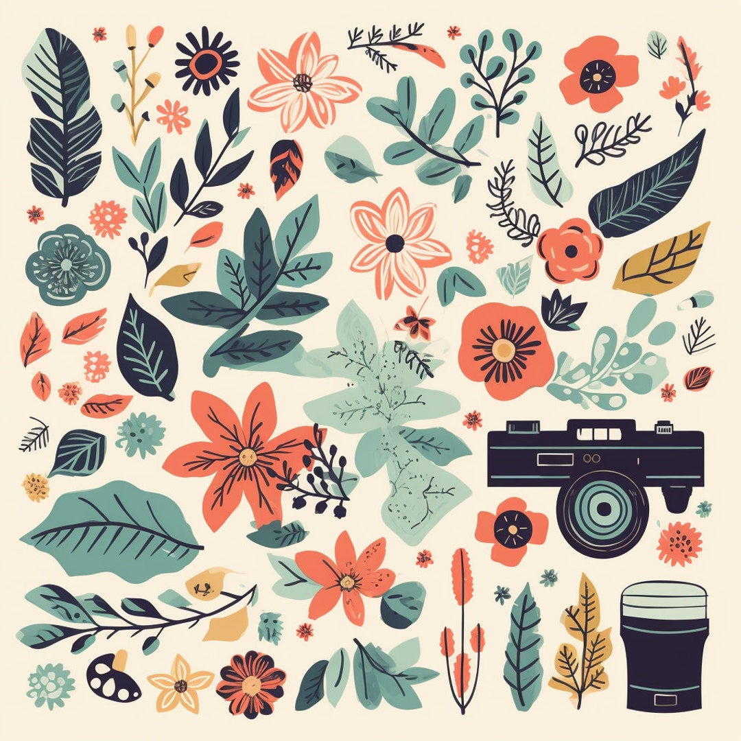 Cute Clipart for Canva - Etsy