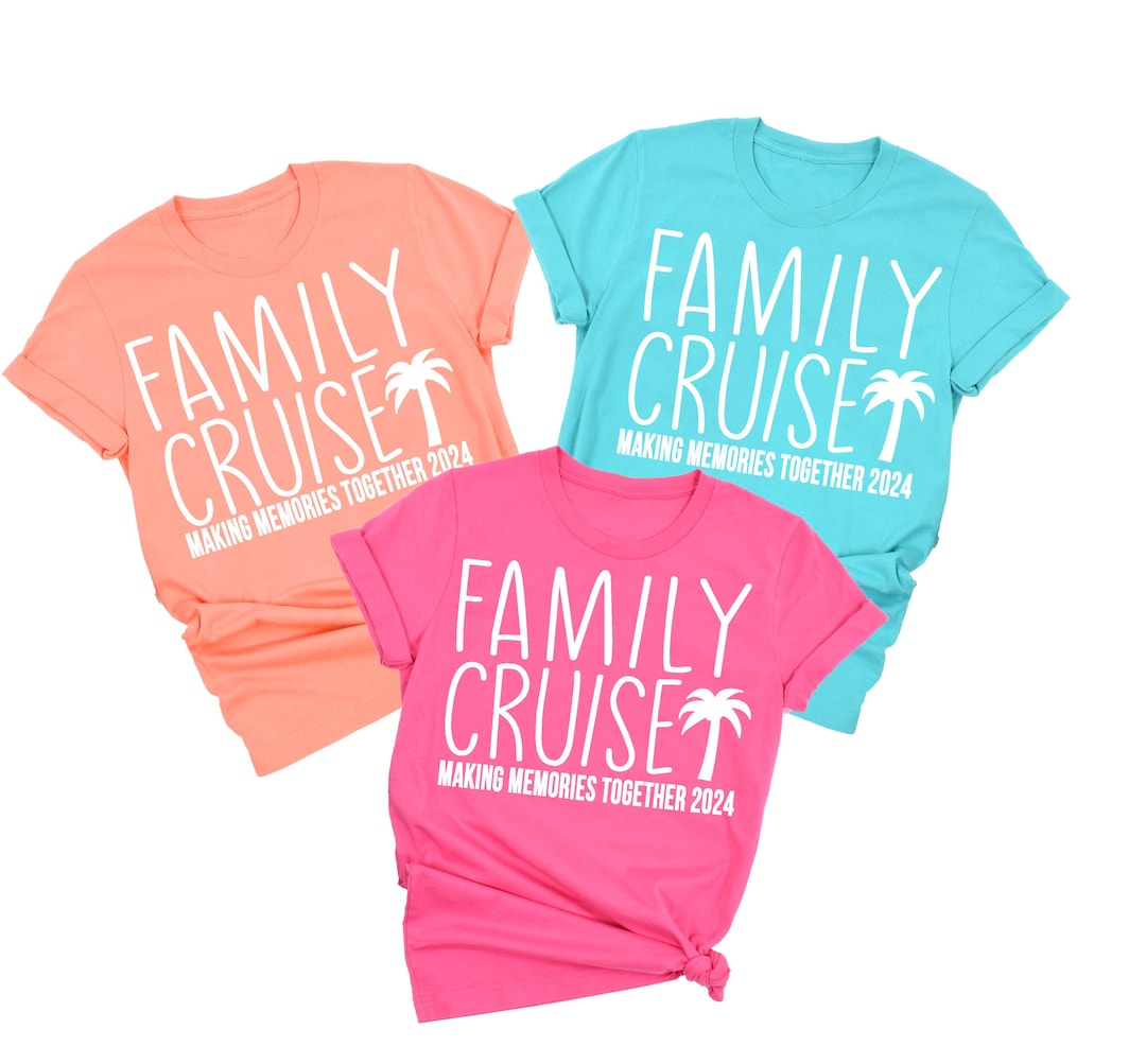 Custom Family Cruise Shirts, Family Vacation Shirts Matching, Family ...