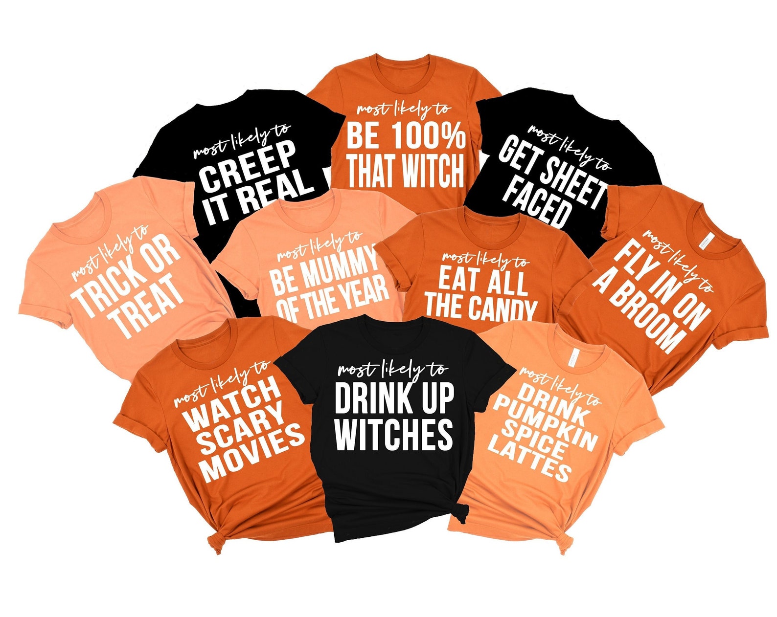 Family Halloween Shirts, Most Likely to Halloween, Funny Halloween ...