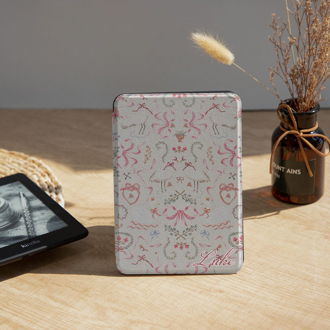 Pink Custom Name Case for Paperwhite 1/2/3/4, Paperwhite Cover for ...