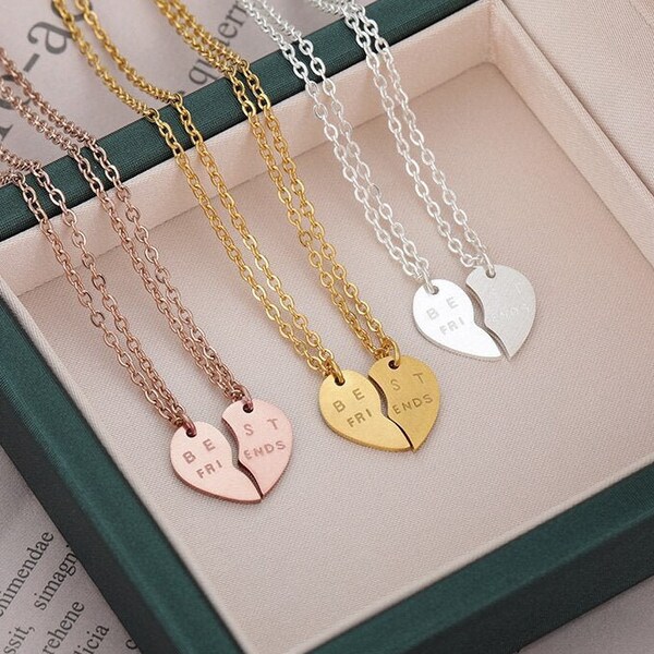 Best Friend Necklace - Etsy