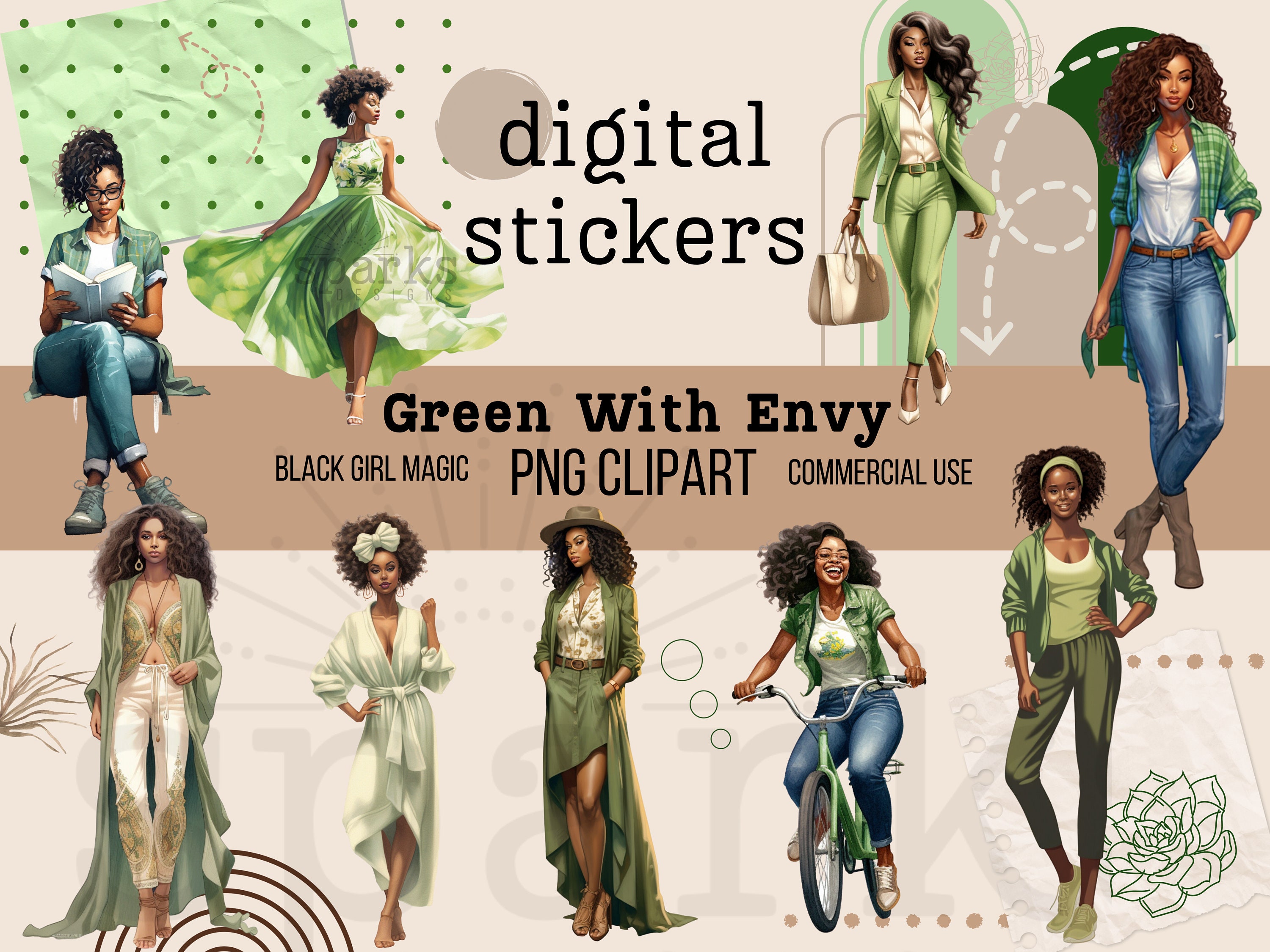 Green With Envy Clipart