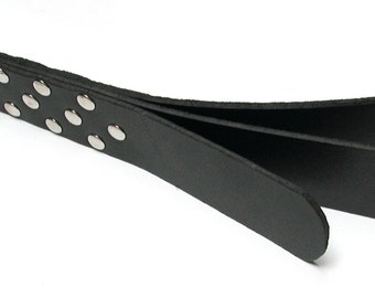 BDSM Leather Mini-Slapper from The Stockroom Hand-crafted | Etsy