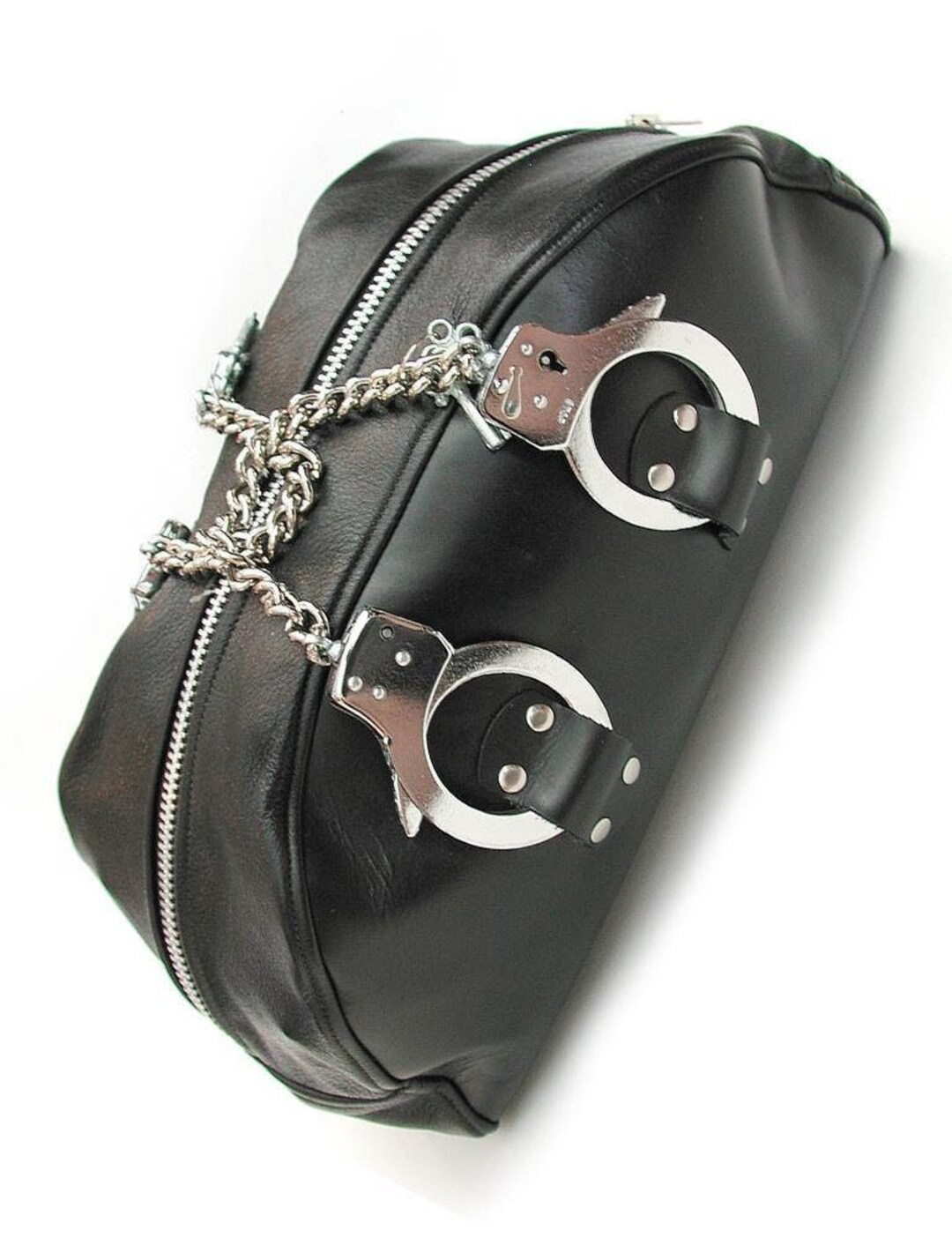 Leather Doctor Bag W/ Handcuff Handles Handmade by the Stockroom - Etsy