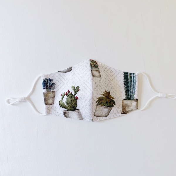 Succulent Mask - Etsy