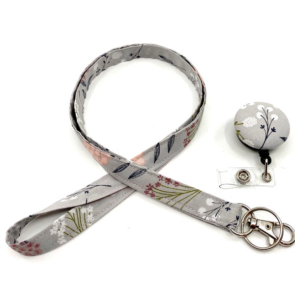 Gray Lanyard - Etsy