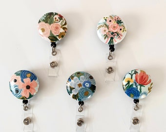 Flower Badge Reel | Etsy
