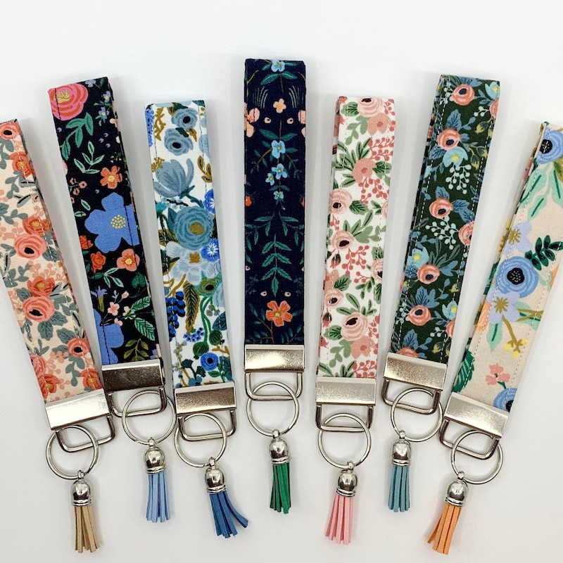 Fabric Keychains - Etsy