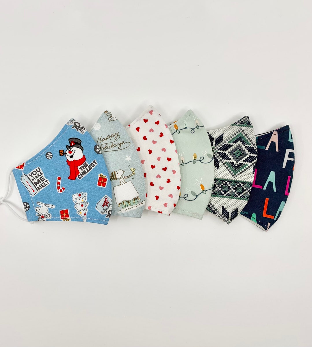 Winter Holiday Face Mask/frosty the Snowman Face Mask/mask With Filter ...