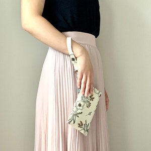 Canvas Cell Phone Bag/iphone Smartphone Pouch/cell Phone Sleeve With ...