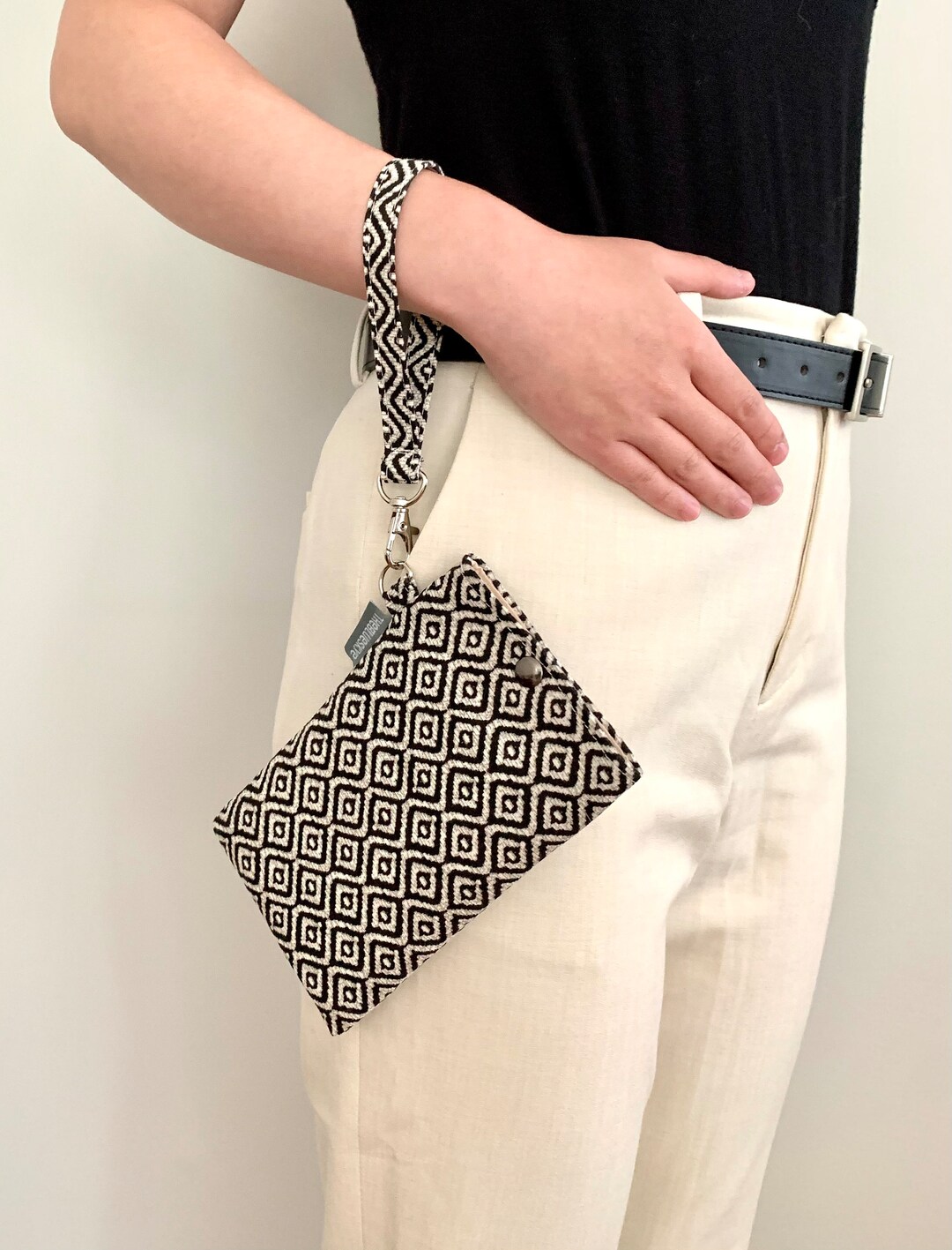 Canvas Cell Phone Bag/iphone Smartphone Pouch/cell Phone Sleeve With ...